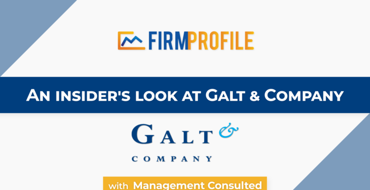 Galt & Company | Management Consulted