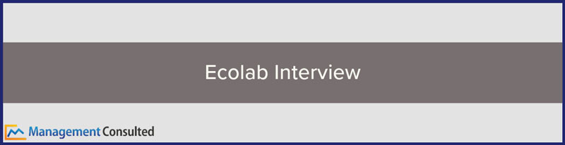 Ecolab Interview | Management Consulted